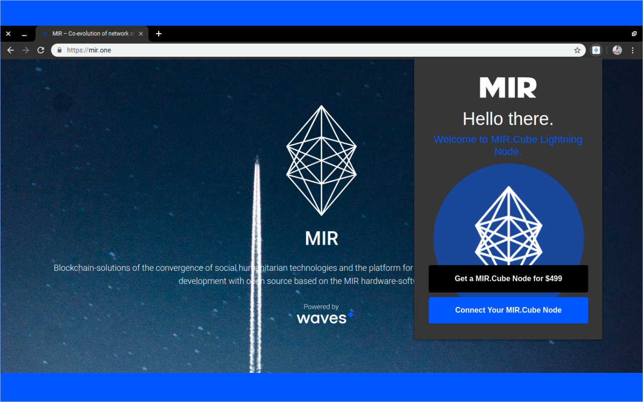 GitHub - mir-one/MIR-Extension: Easily make & receive Bitcoin and ...