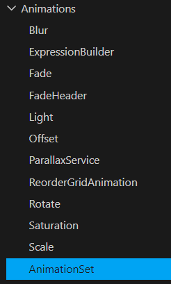 Issues in AnimationSet doc · Issue #1569 · CommunityToolkit/WindowsCommunityToolkit · GitHub