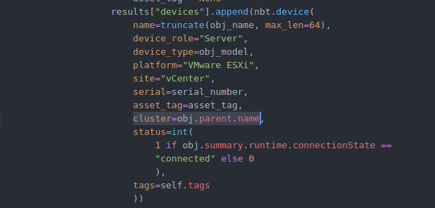 ESXi Hosts without a VMware Cluster fail to be added · Issue #63 · synackray/vcenter-netbox-sync ...