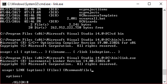 Error Code C1047 when building using Visual Studio 2015 · Issue #109 ...