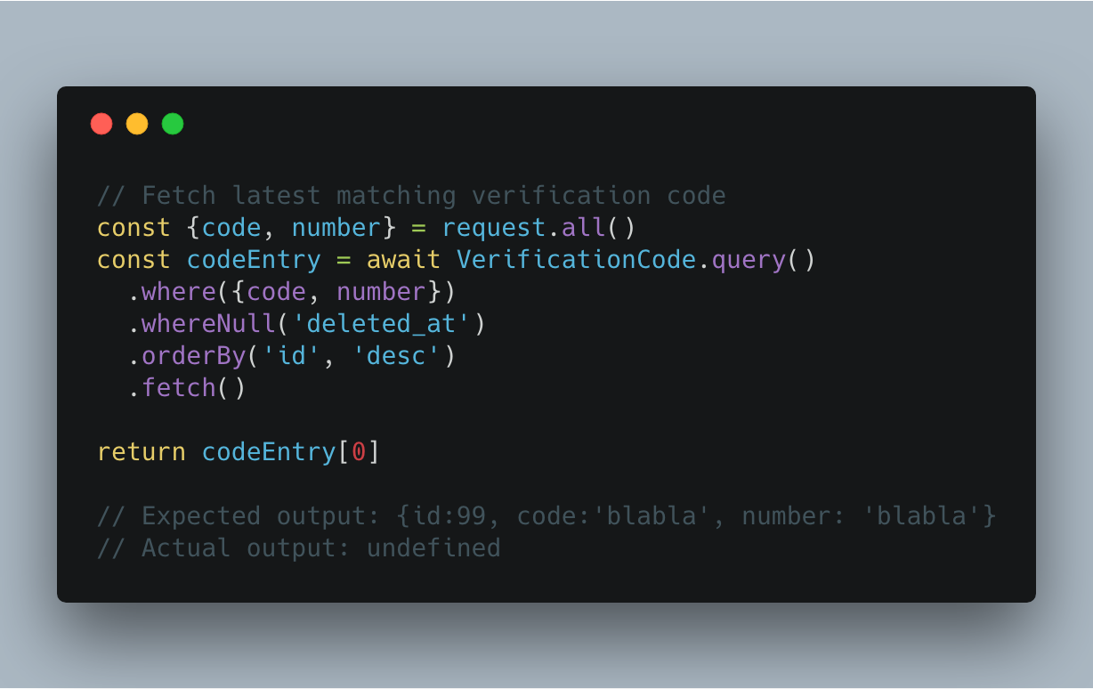 Use objects for where clauses in query builder · Issue #854 · adonisjs/core · GitHub