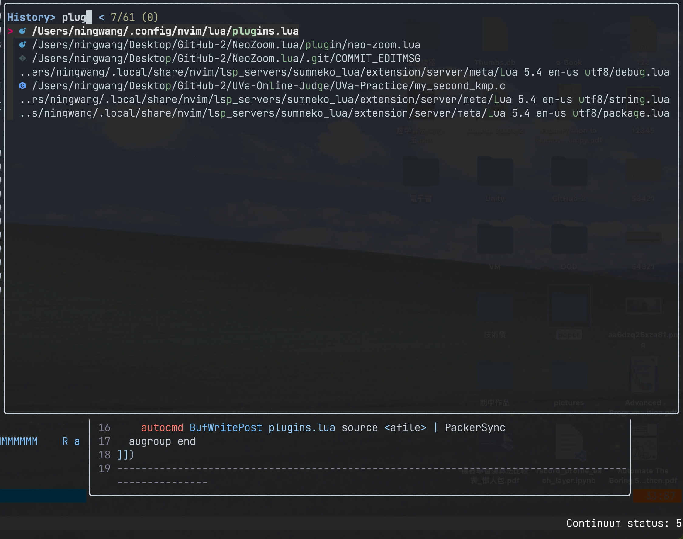Preview window broken for `oldfiles`. It's covered by the search box? · Issue #325 · ibhagwan ...