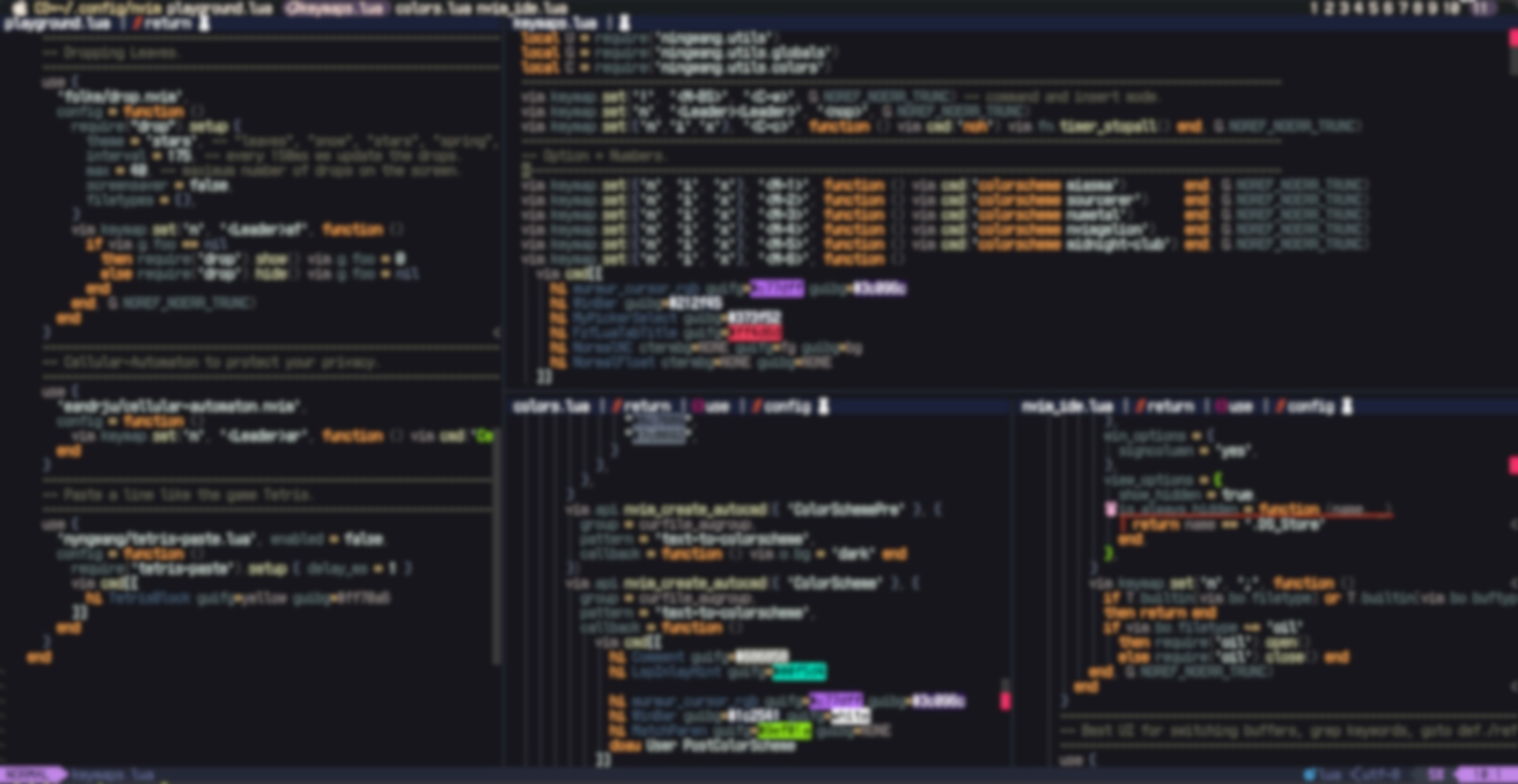 GitHub - nyngwang/midnight-club.nvim