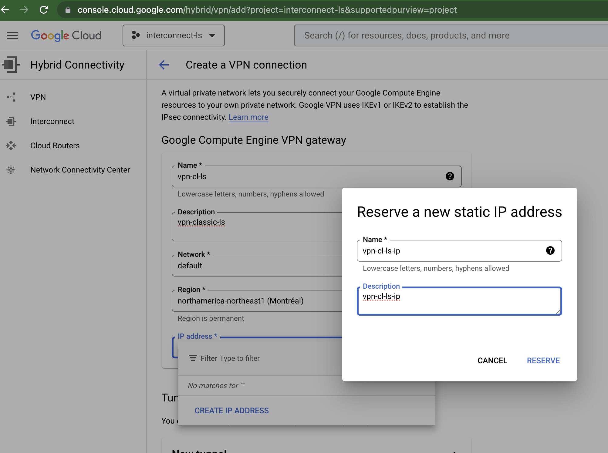 Prototype/yaml SCED/SC2G HA partner interconnect - cloud to ground for profile 5 and 6 · Issue ...