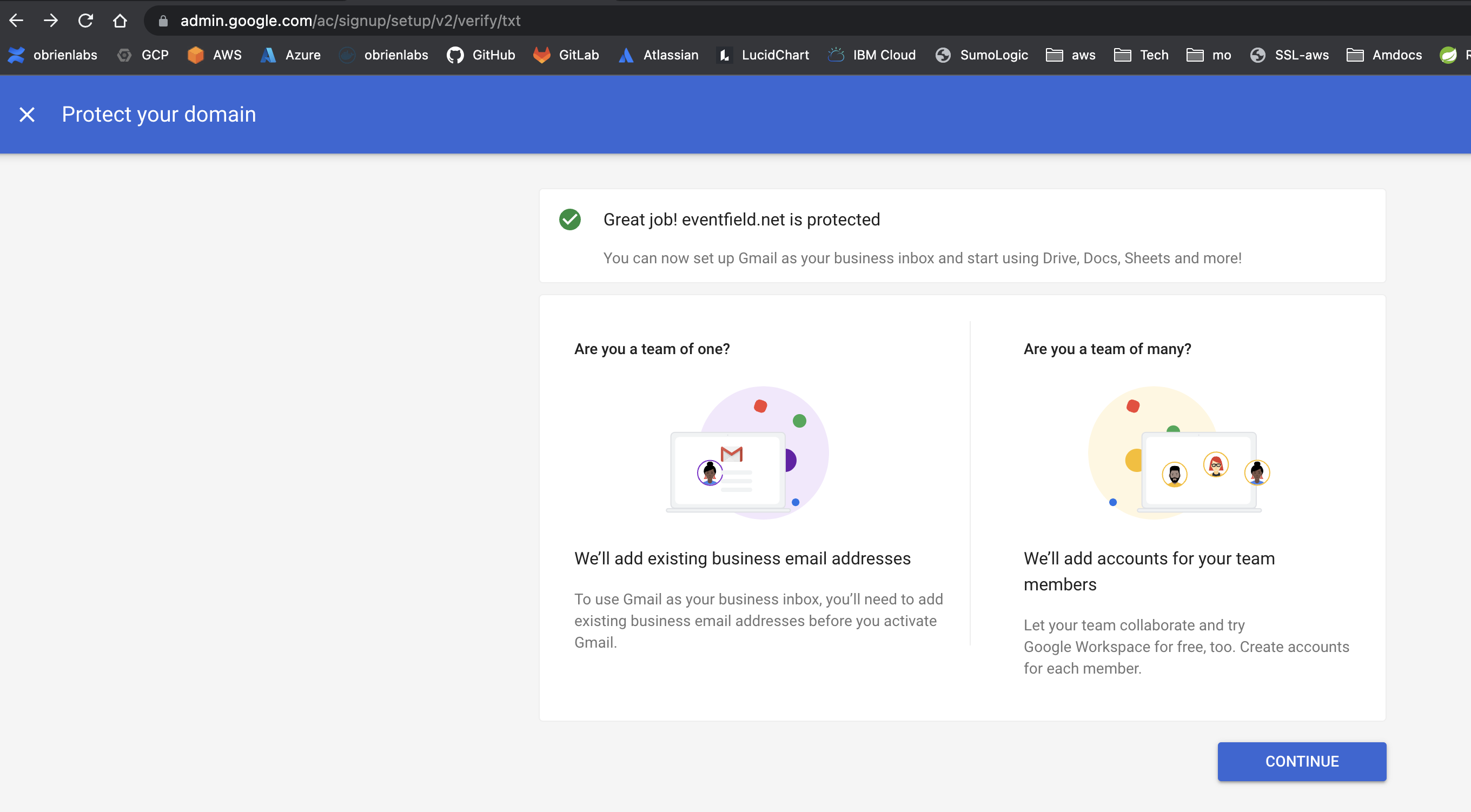 New Org onboarding domain validation: alternate email validation ...