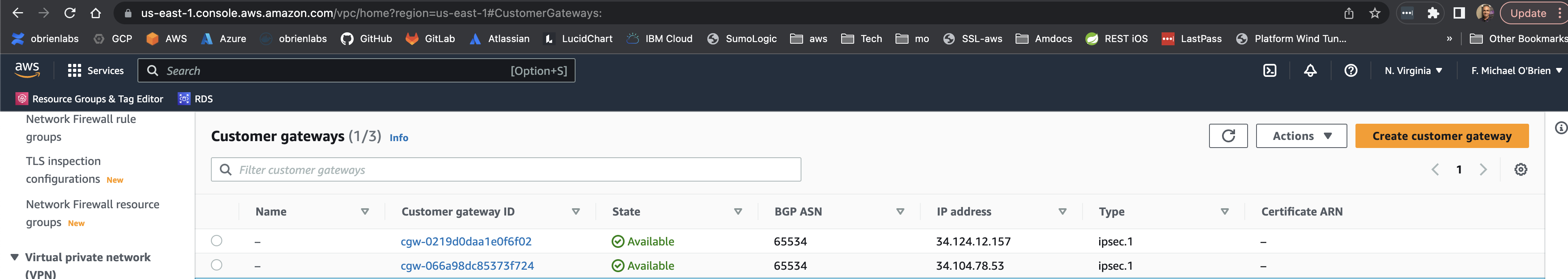 Ground to Cloud enablement through PSC (private service connect) or PGA (private google access ...
