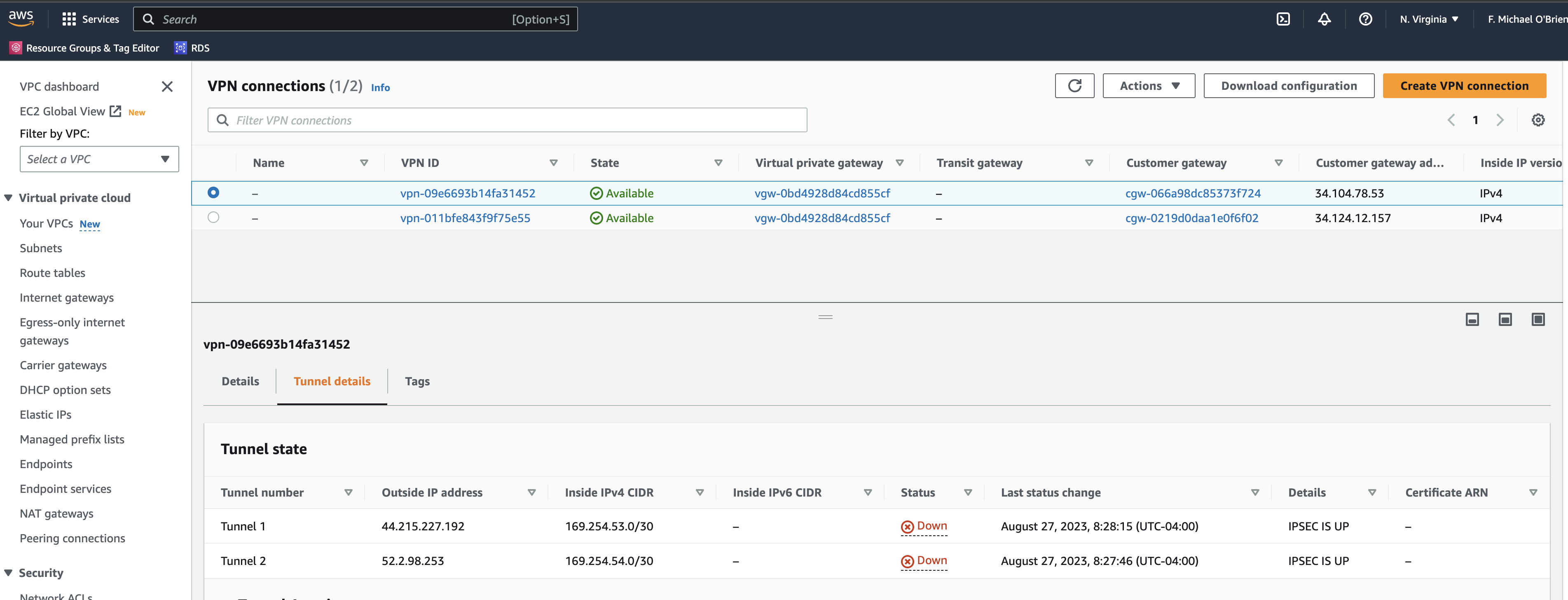 Ground to Cloud enablement through PSC (private service connect) or PGA ...