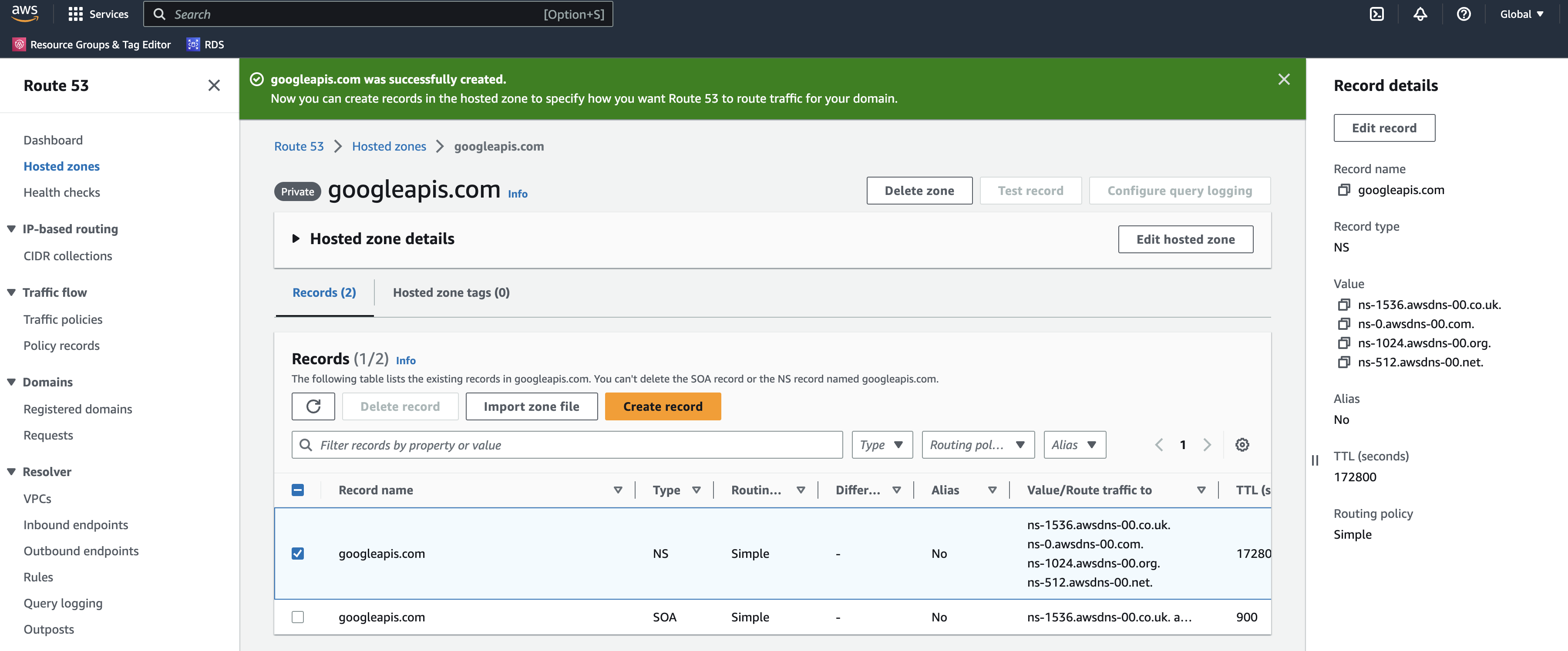 Ground to Cloud enablement through PSC (private service connect) or PGA ...