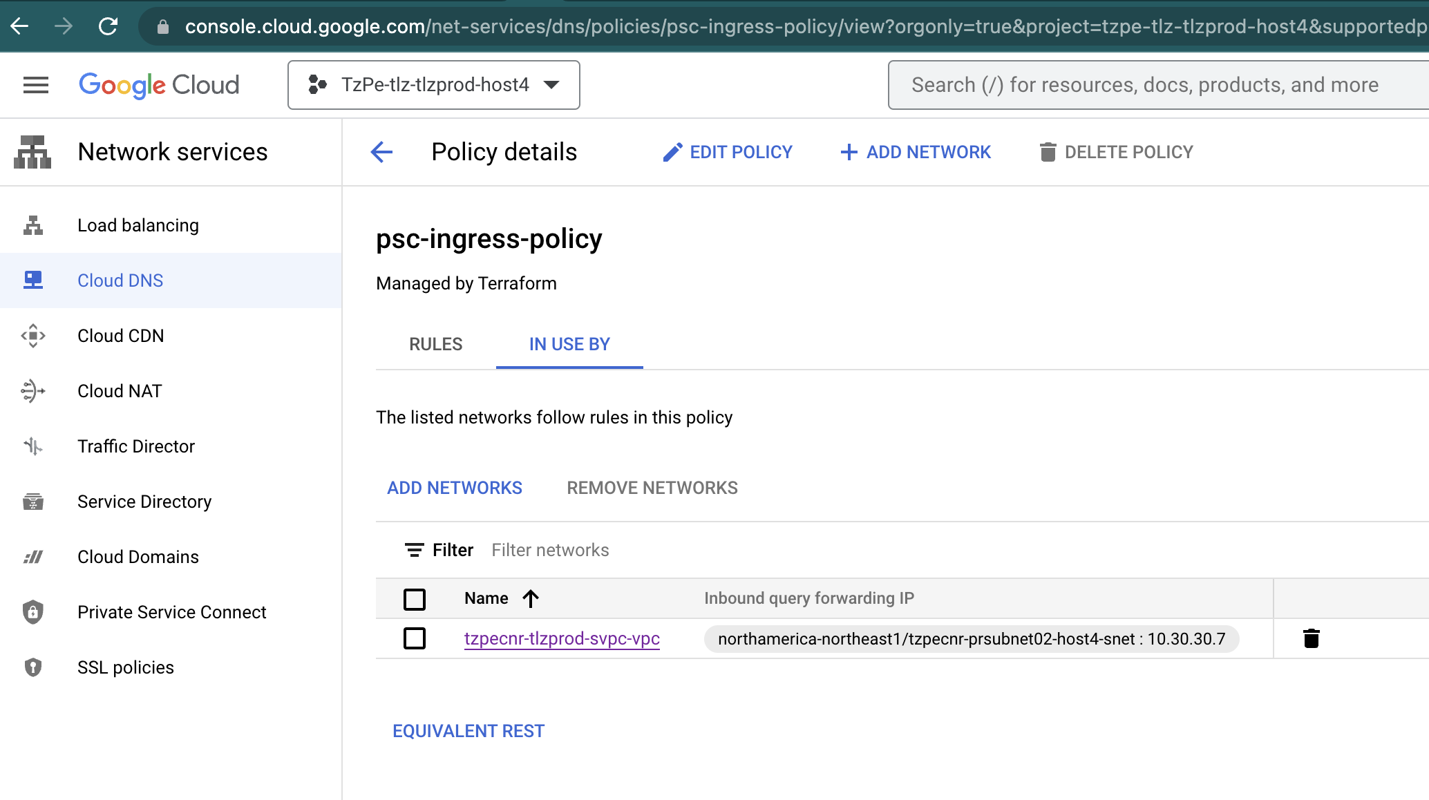 Ground to Cloud enablement through PSC (private service connect) or PGA (private google access ...