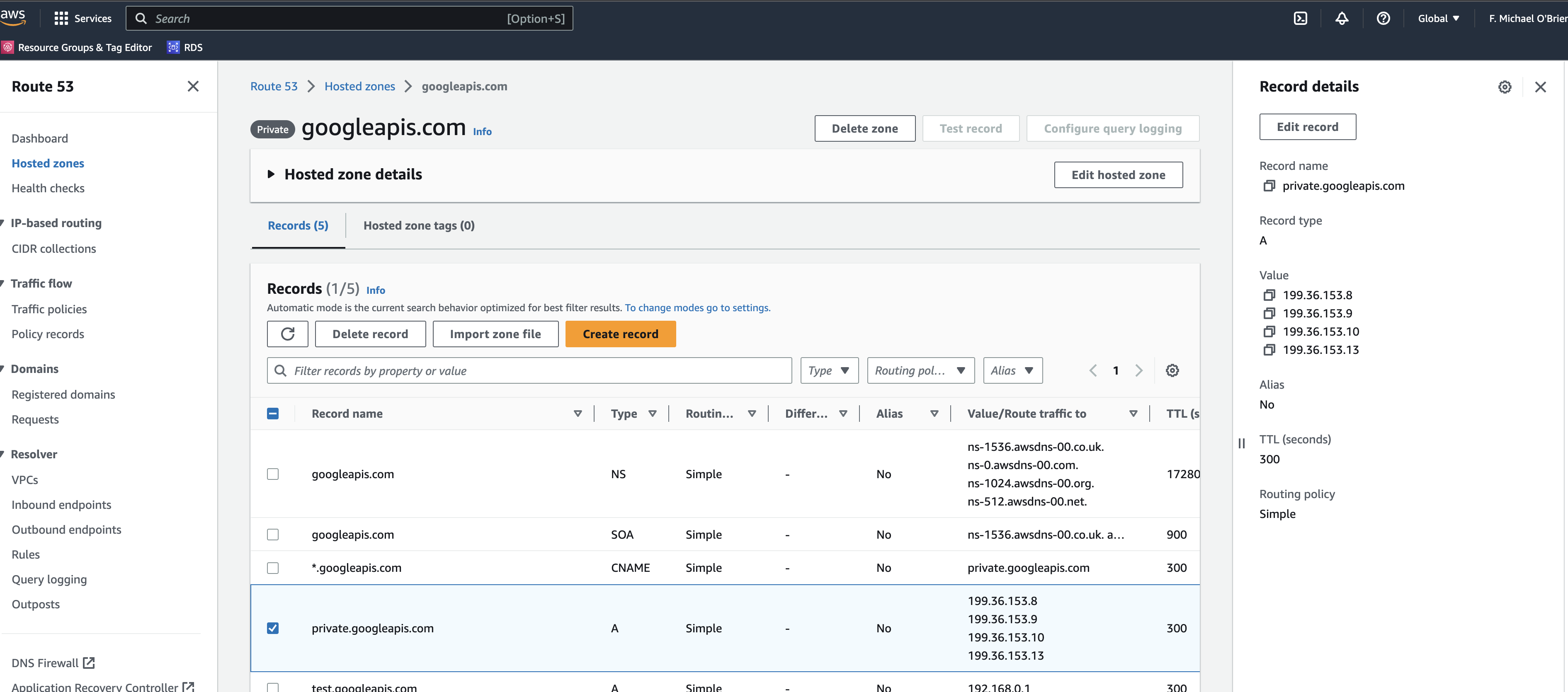 Ground to Cloud enablement through PSC (private service connect) or PGA ...