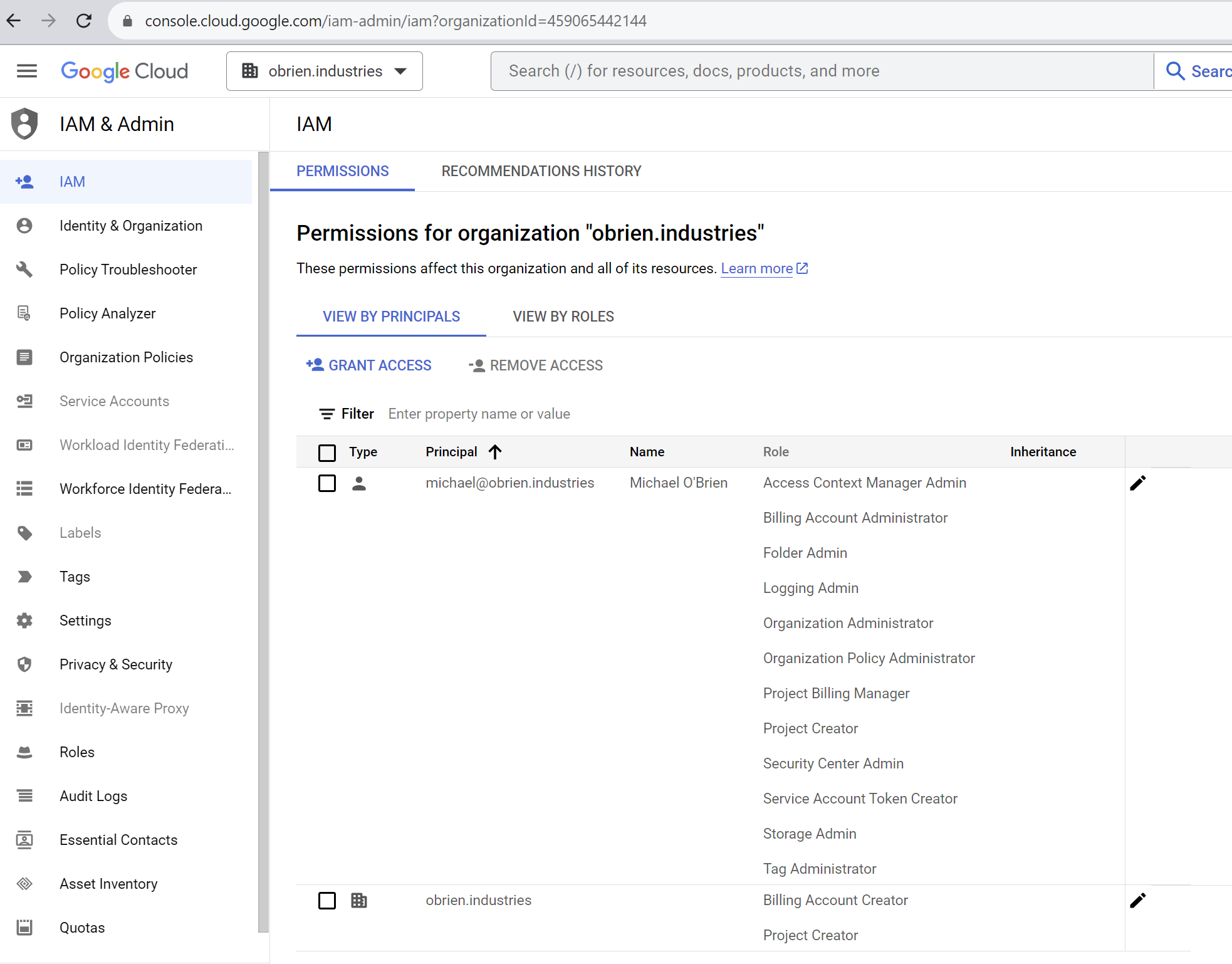 Unmanaged LZ V2 client onboarding - minimum client-setup/core-landing-zone/client-landing-zone ...