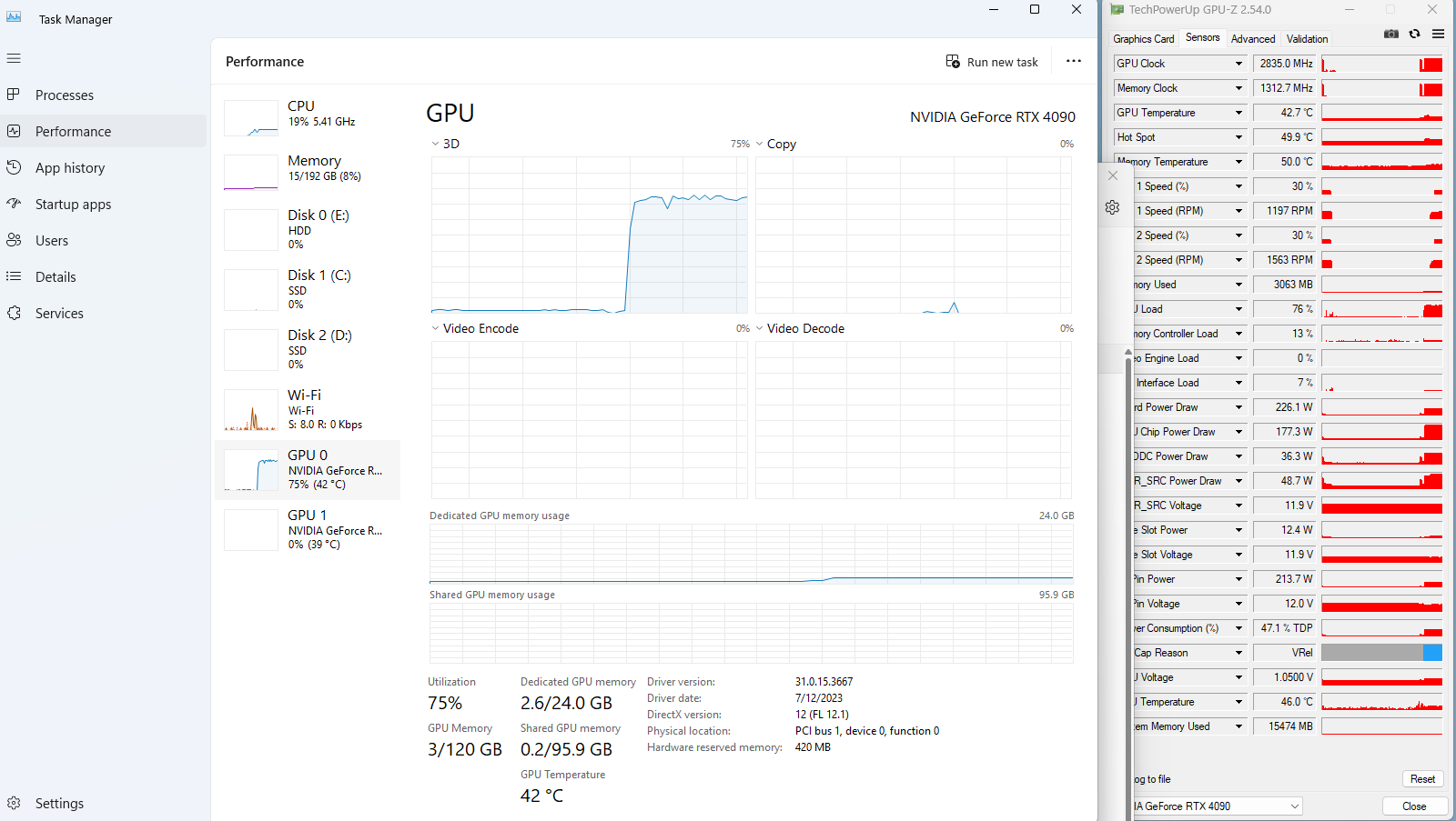 tensorflow on OSX Mac M1 pro/max silicon 32 cores and windows 11 13900k with RTX-A4500/A4000 ...