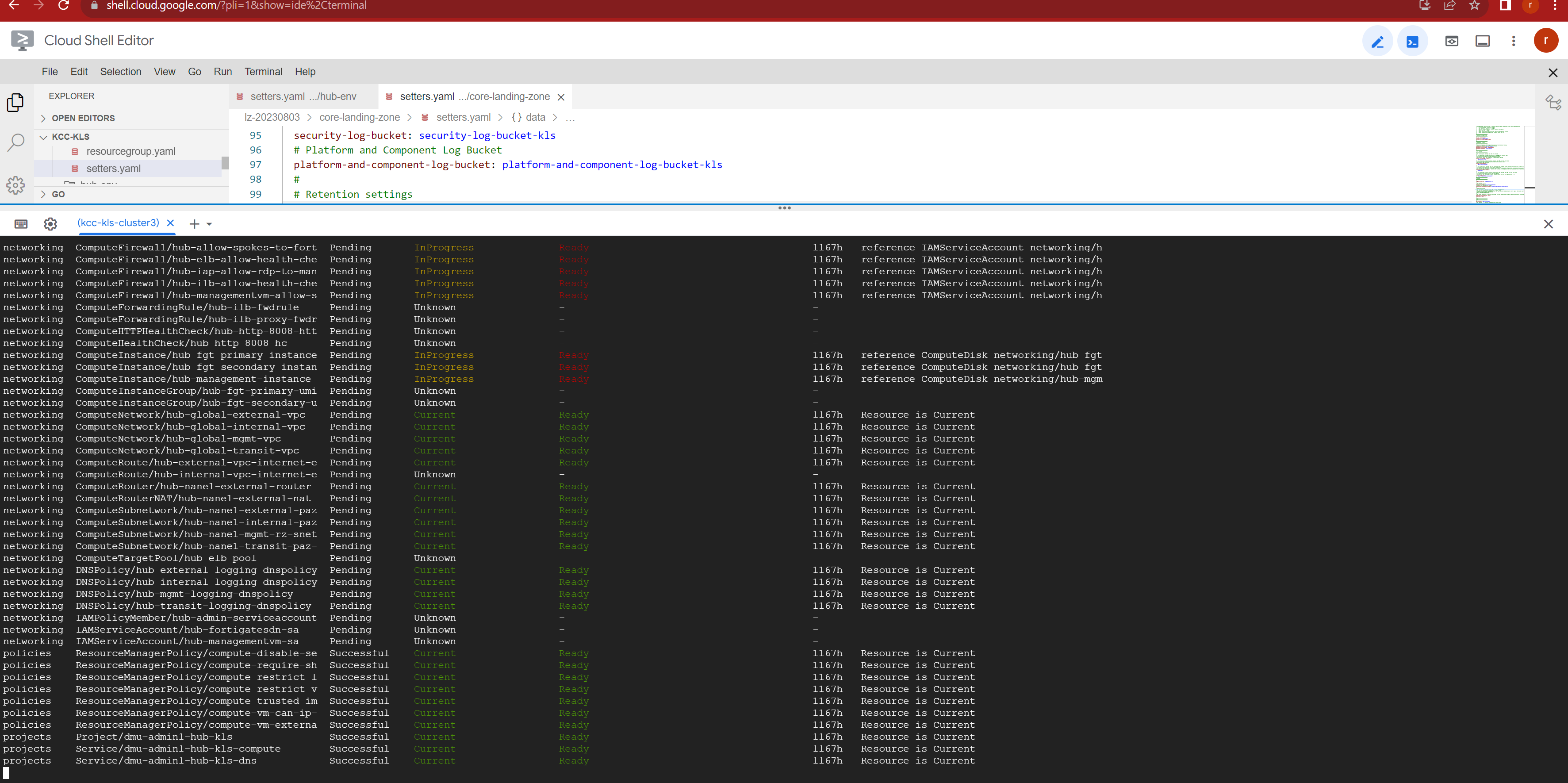 Example 258 fortigate perimeter package deploy procedure/verify for core lz unmanaged client ...