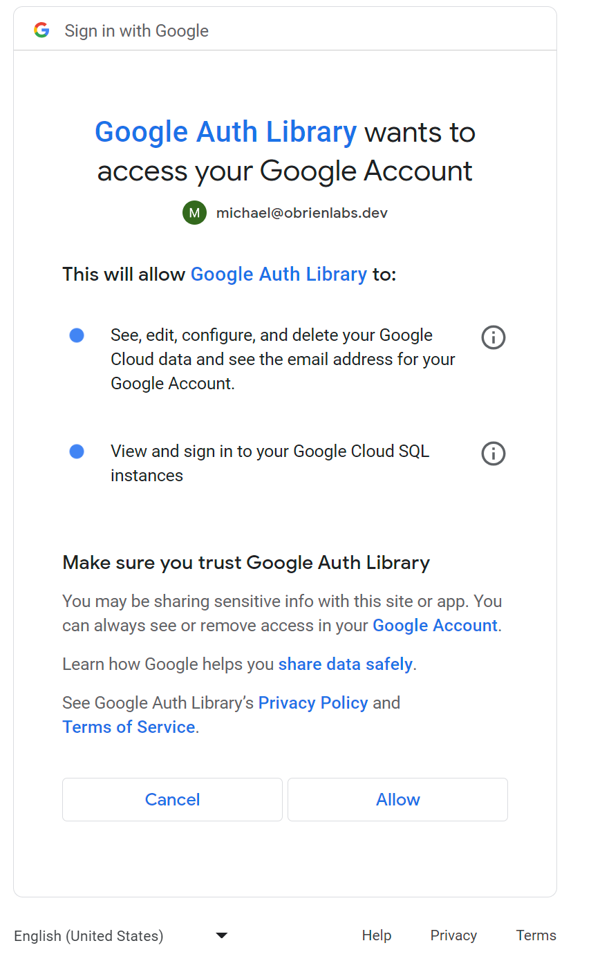 Developer Docs: Add local dev environment/authentication docs with googleapis.com example ...