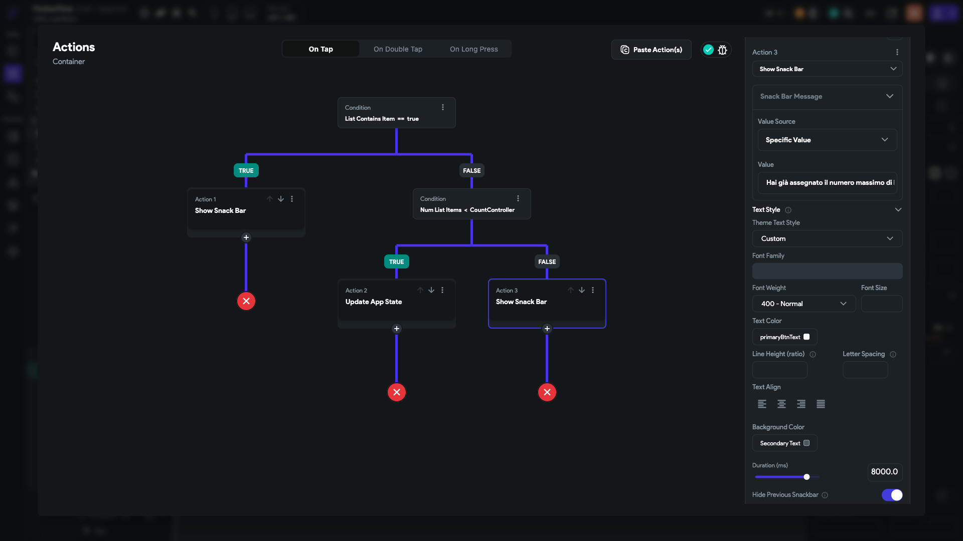 Snack Bar not shown over Bottom Sheet · Issue #563 · FlutterFlow/flutterflow-issues · GitHub
