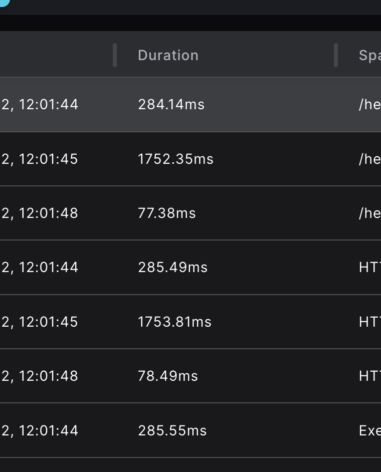 Duration floating point digits is unlimited · Issue #548 · teletrace/teletrace · GitHub
