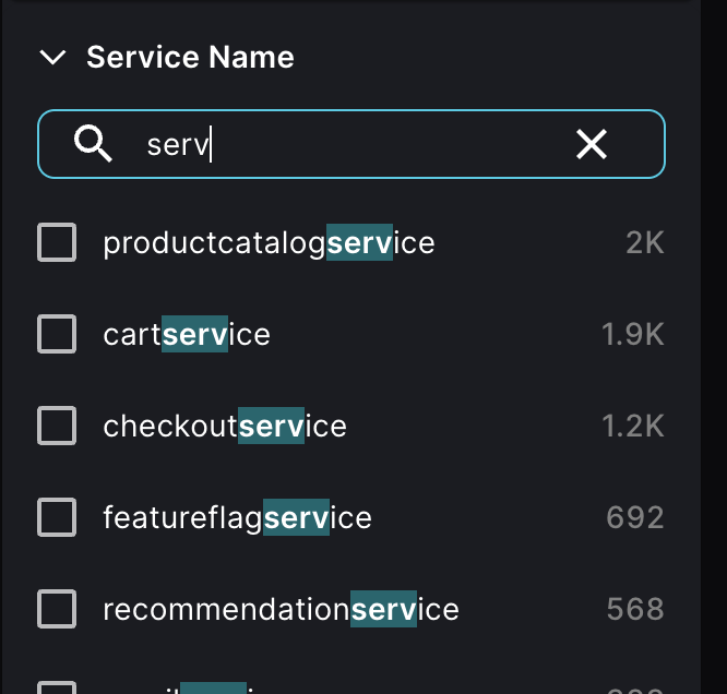 Add "highlight" effect to search/autocomplete components · Issue #965 · teletrace/teletrace · GitHub