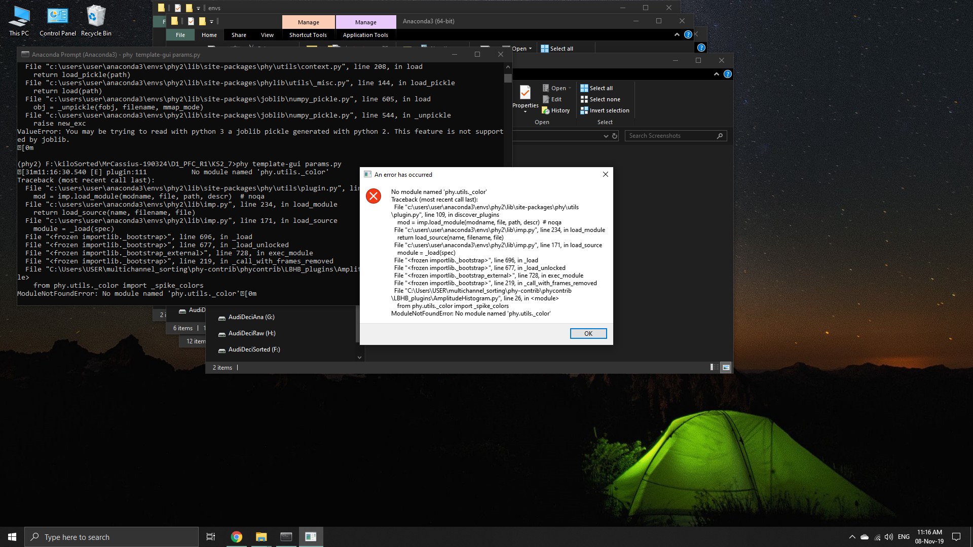 Problem installing PHY2 on a Windows10 machine · Issue #912 · cortex ...