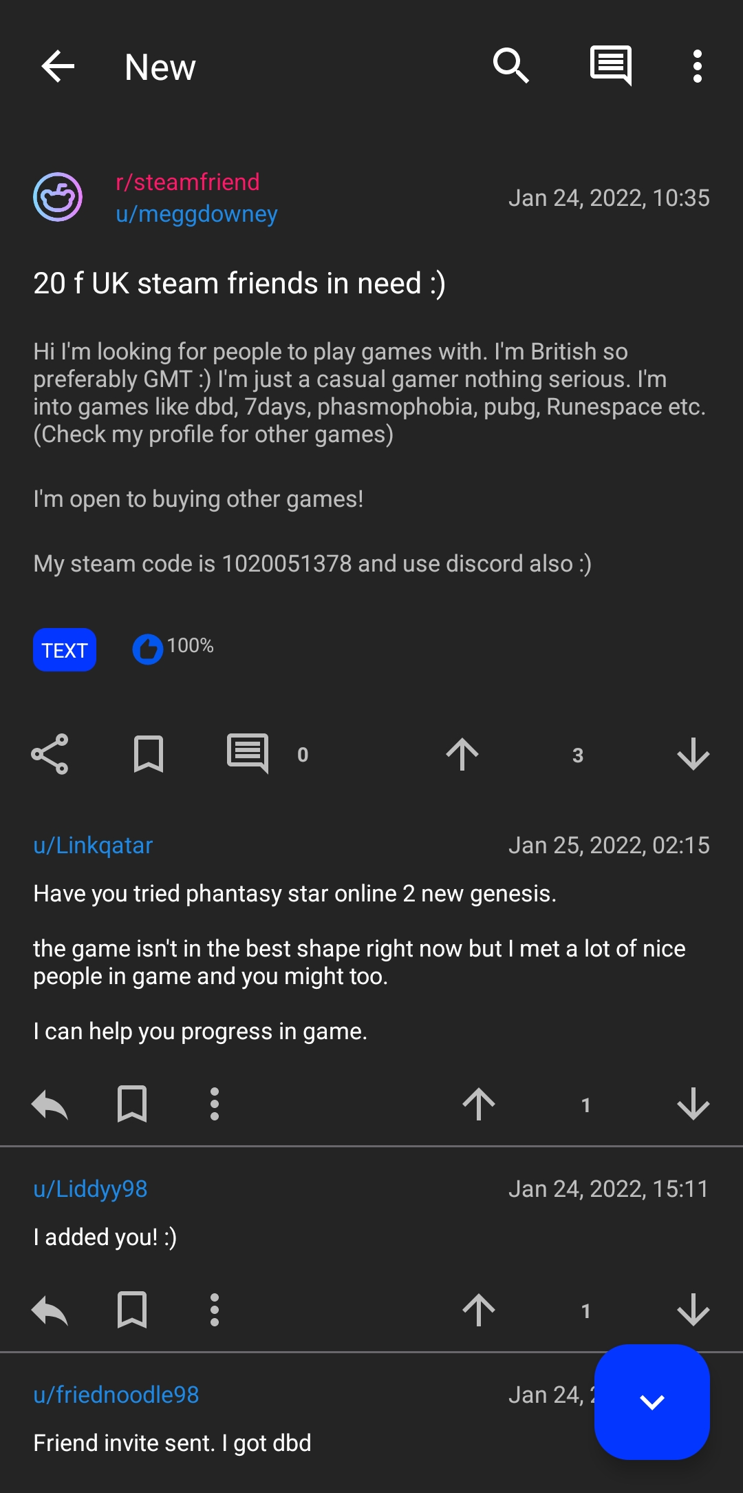 Post that has three comments claims to have no comments. · Issue #644 · Docile-Alligator ...