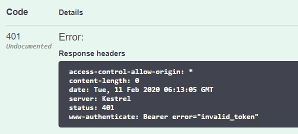 .NET Core 3.1 IdentityServer4: getting invalid access token when using ...