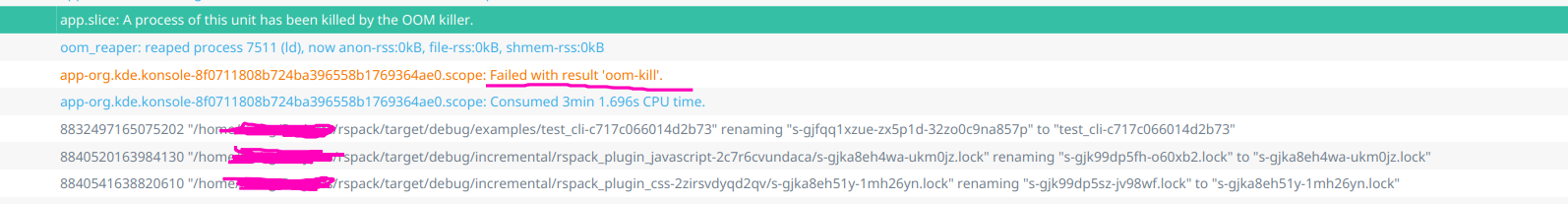 Bug Report Unbelievable Memory Usage Even 168gb Swap Is Not Enough