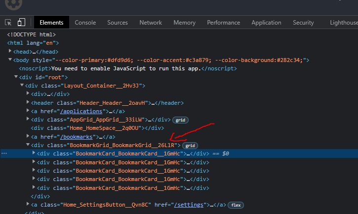 [DOCUMENTATION] - Change number of columns of BOOKMARK Grid · Issue #344 · pawelmalak/flame · GitHub