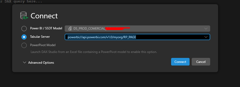 DAX STUDIO is terminated when connecting to TABULAR SERVER · Issue #985 · DaxStudio/DaxStudio ...