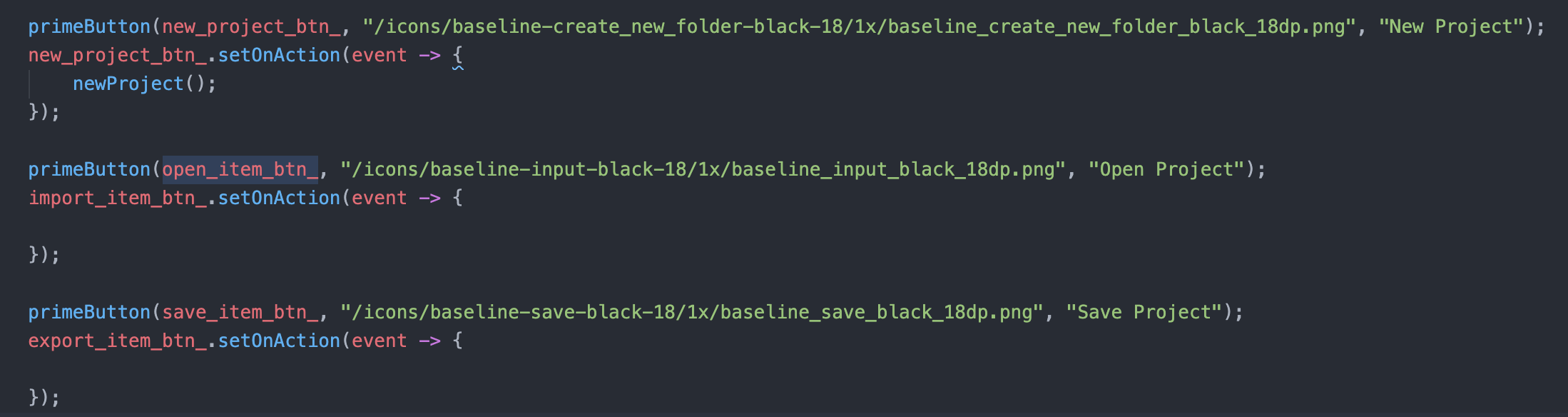Investigate what action is taken for 3 of the NLEdit ribbon buttons · Issue #28 · UWB ...