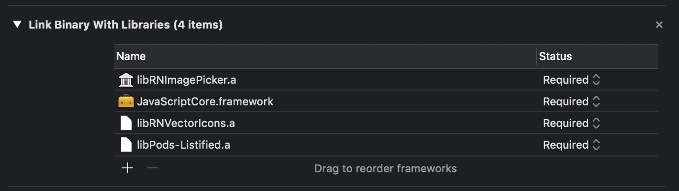 Cannot read property "showImagePicker" of undefined. Adding in Build phase isn't working either ...