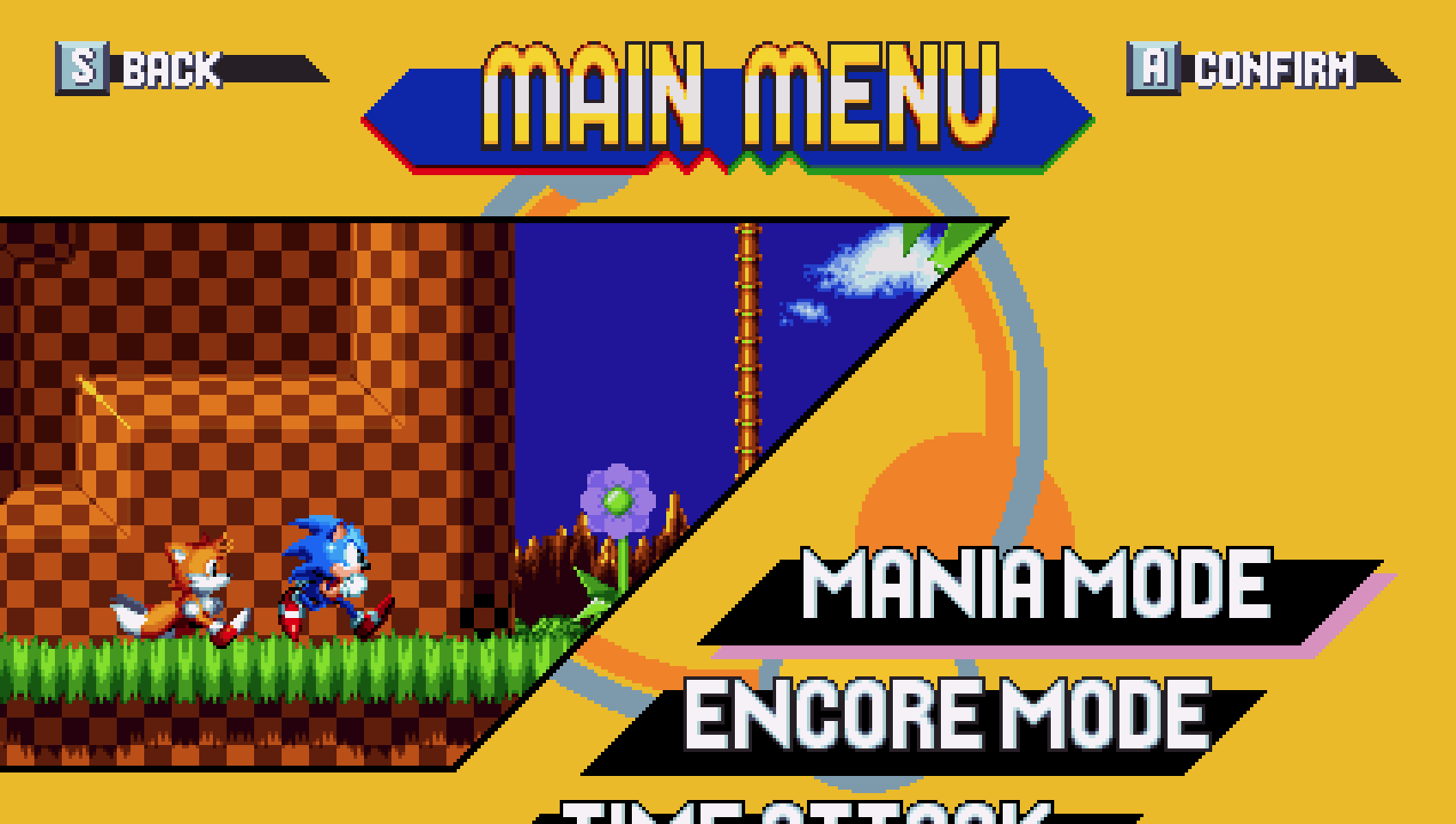 (1.06, Possibly on older versions?) "CONFIRM" prompt bug. · Issue #65 · RSDKModding/Sonic-Mania ...