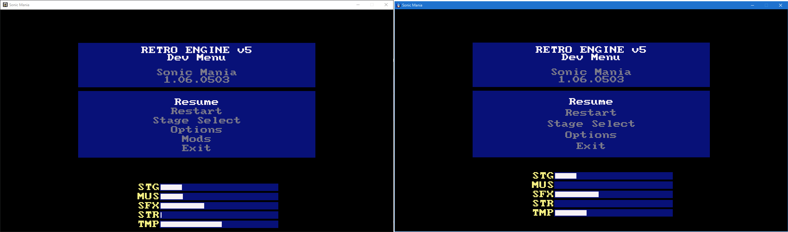 (V5 (and V5U ?)) Incorrect Dev Menu stats position · Issue #77 · RSDKModding/RSDKv5 ...