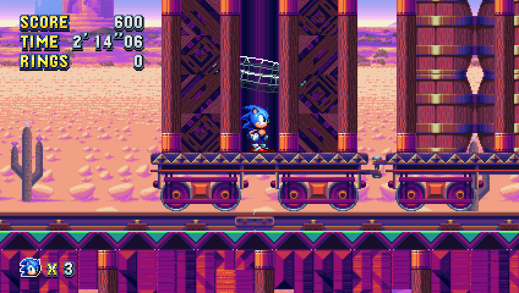 [Mirage Saloon Zone Act 1] Entering the Special Stage Ring doesn't load ...