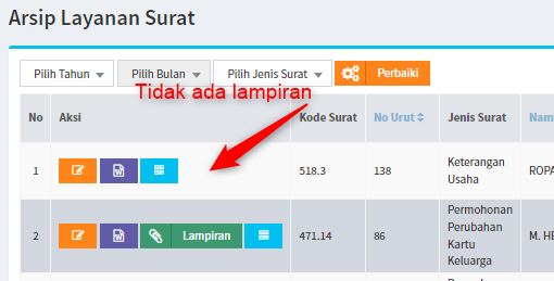 Permintaan fitur: Tambah tombol "hapus" di Arsip Surat · Issue #6109 · OpenSID/OpenSID · GitHub