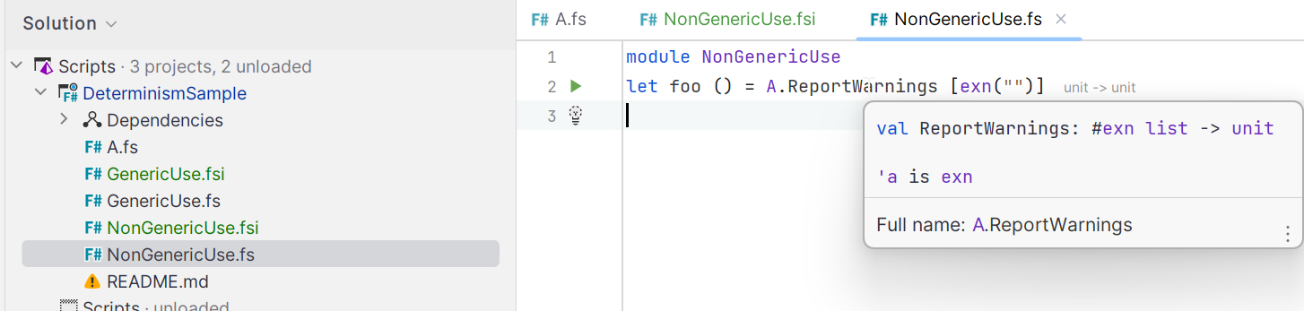 Compiler service: Non-deterministic typar naming. · Issue #14850 · dotnet/fsharp · GitHub