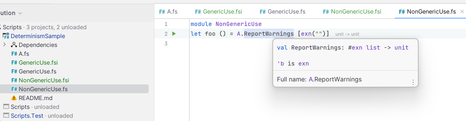 Compiler service: Non-deterministic typar naming. · Issue #14850 · dotnet/fsharp · GitHub