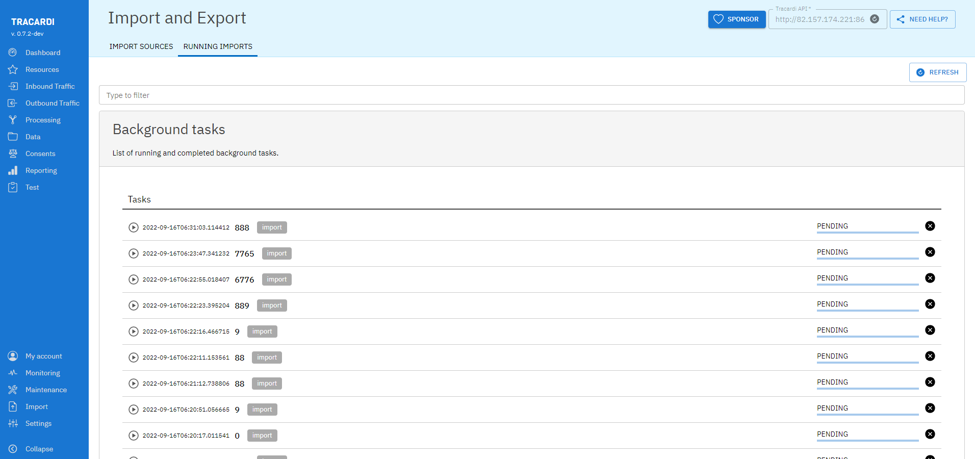 It is always pending. · Issue #696 · Tracardi/tracardi · GitHub