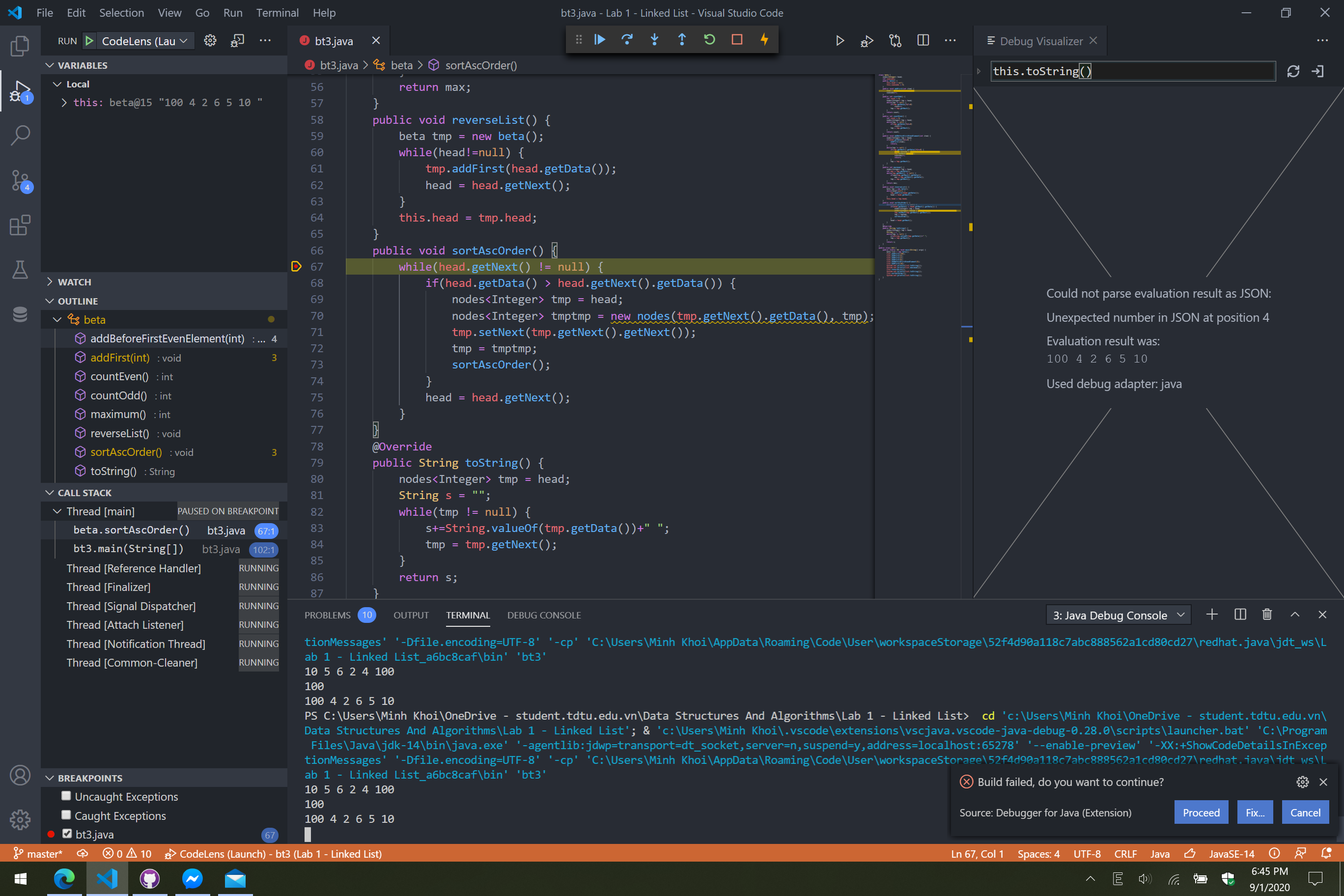 Could not parse evaluation result as JSON: Unexpected token b in JSON at position 0 Evaluation ...