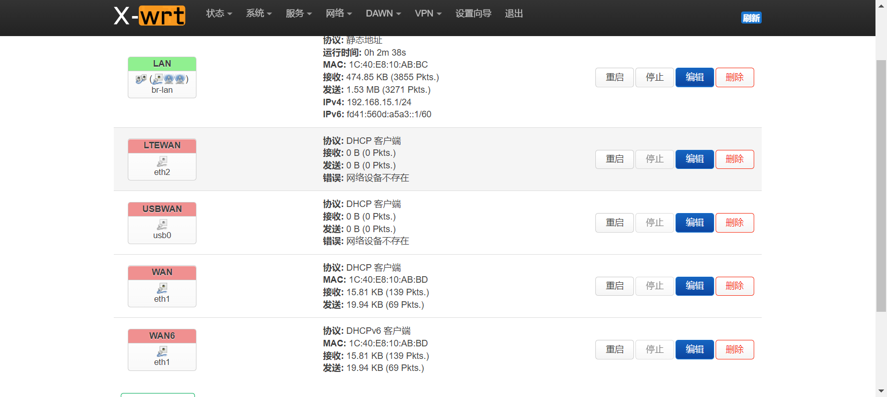 P2W R619AC 128m 无法上网 · Issue #265 · x-wrt/x-wrt · GitHub