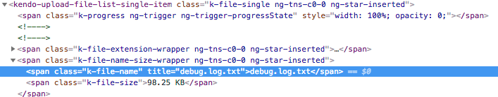 Add a file name template for the Upload · Issue #1758 · telerik/kendo-angular · GitHub