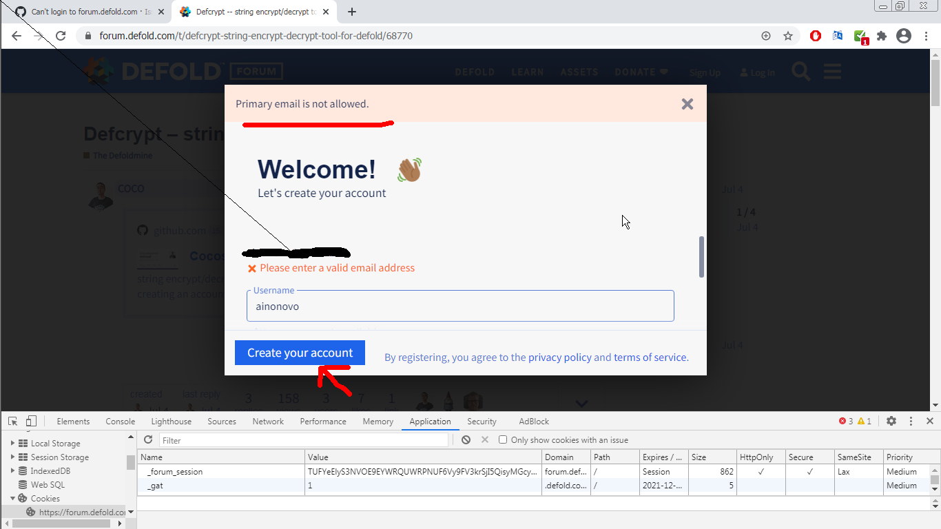 Can't login to forum.defold.com · Issue #6231 · defold/defold · GitHub
