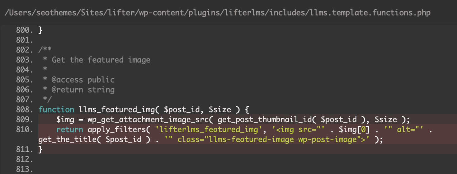 Error when featured image file doesn't exist · Issue #2381 · gocodebox/lifterlms · GitHub