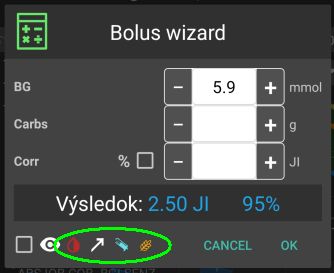 [3.0-rc1] Some strange icons on bolus wizard · Issue #1150 · nightscout ...