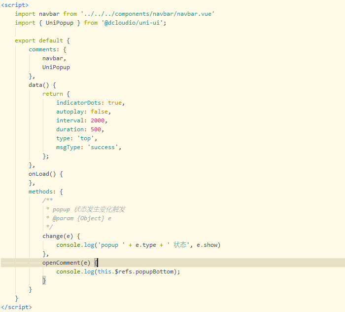 uni popup 微信小程序 this.$refs.popupBottom.open is not a function · Issue #271 · dcloudio/uni-ui ...