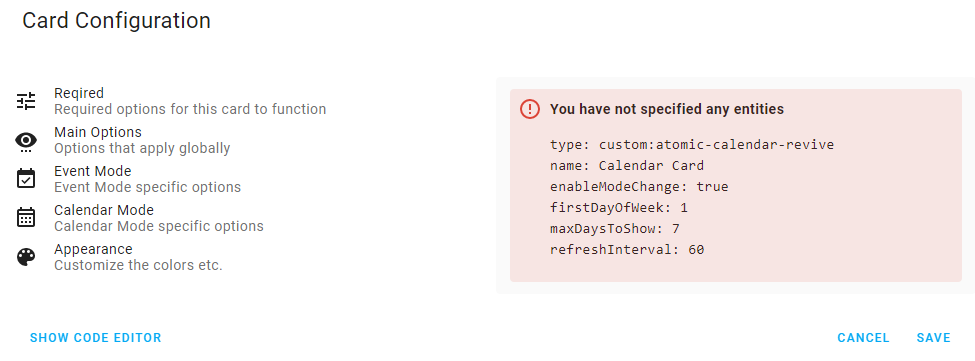 Cannot create a new card · Issue #910 · totaldebug/atomic-calendar-revive · GitHub