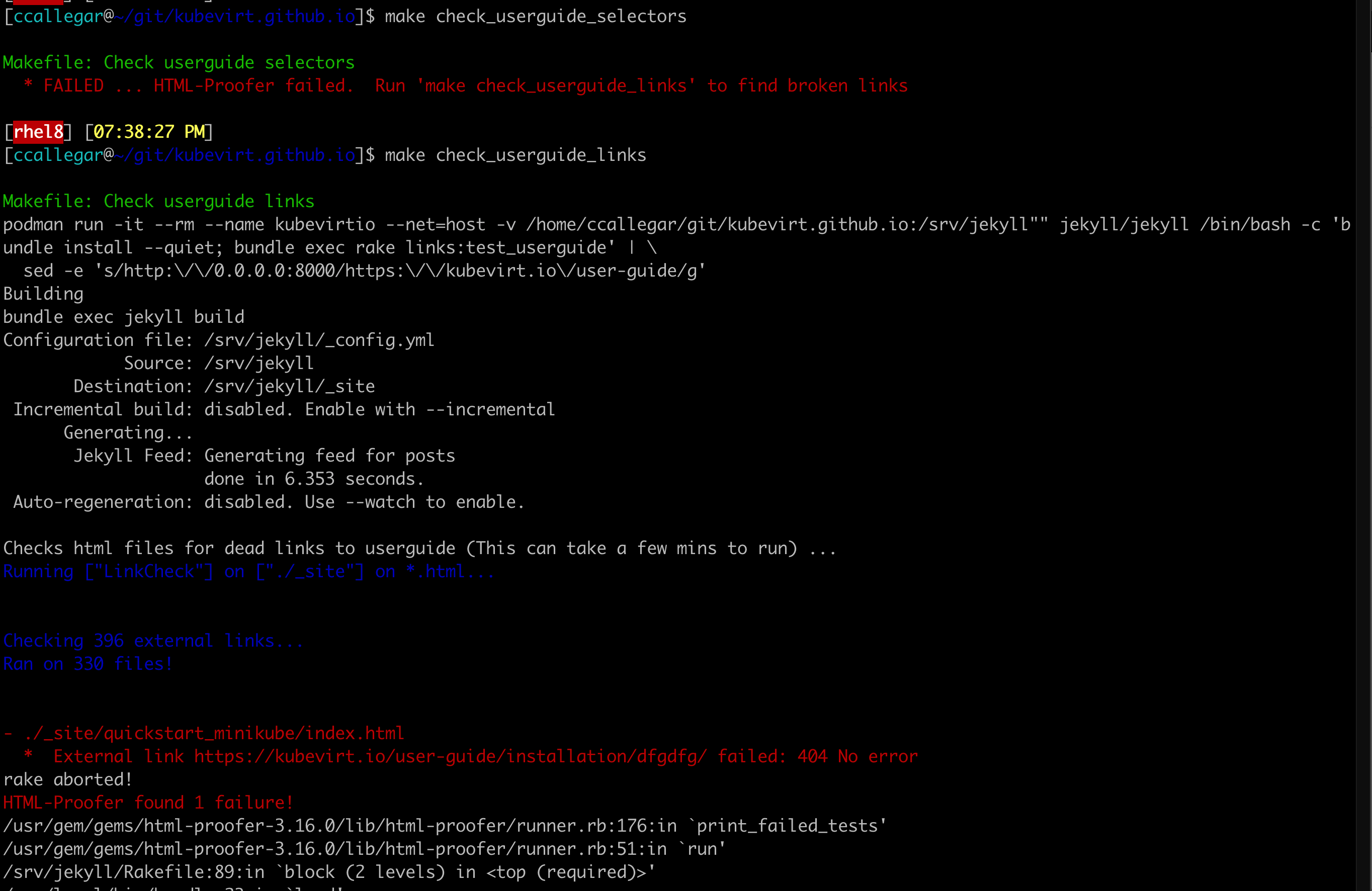 Migrate to a different markdown engine · Issue #359 · kubevirt/user-guide · GitHub
