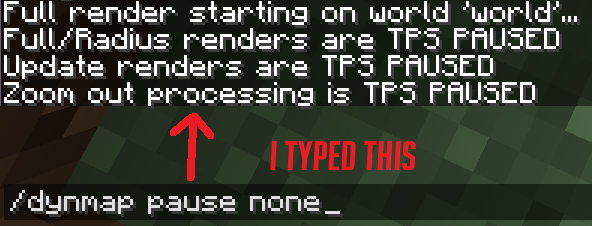 Dynmap Pause None Does Not Unpause · Issue 2580 · Webbukkitdynmap · Github