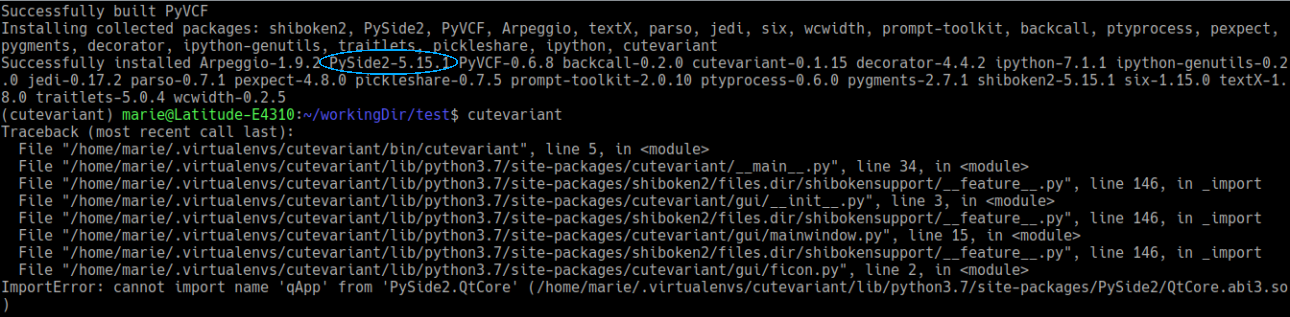 Cutevariant not working when installed via pip · Issue #122 · labsquare/cutevariant · GitHub