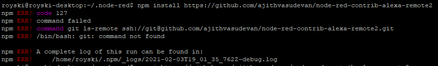 "On device activity" not working anymore · Issue #193 · 586837r/node-red-contrib-alexa-remote2 ...