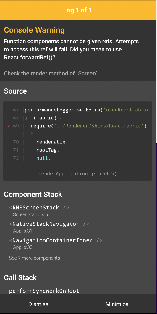 fabric: attemps to access this ref will fail · Issue #1347 · software ...