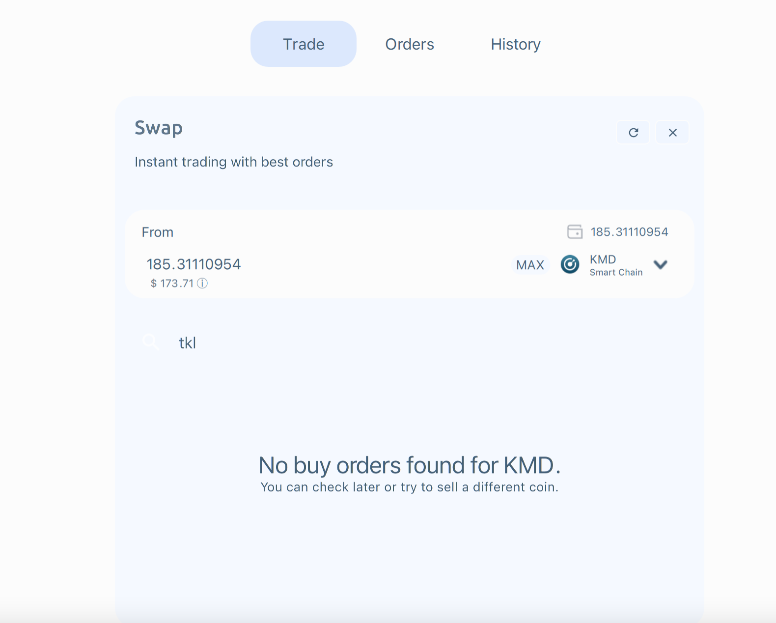 [BUG]: Can't find orders for some coins in simple trading view · Issue #1445 · KomodoPlatform ...